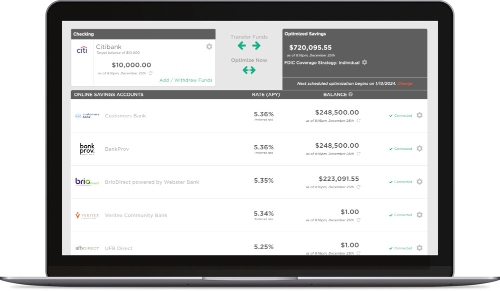 Intelligent Cash Management • Max. your best interest.